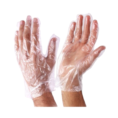 Buy Disposable Polyethylene Clear Plastic Gloves