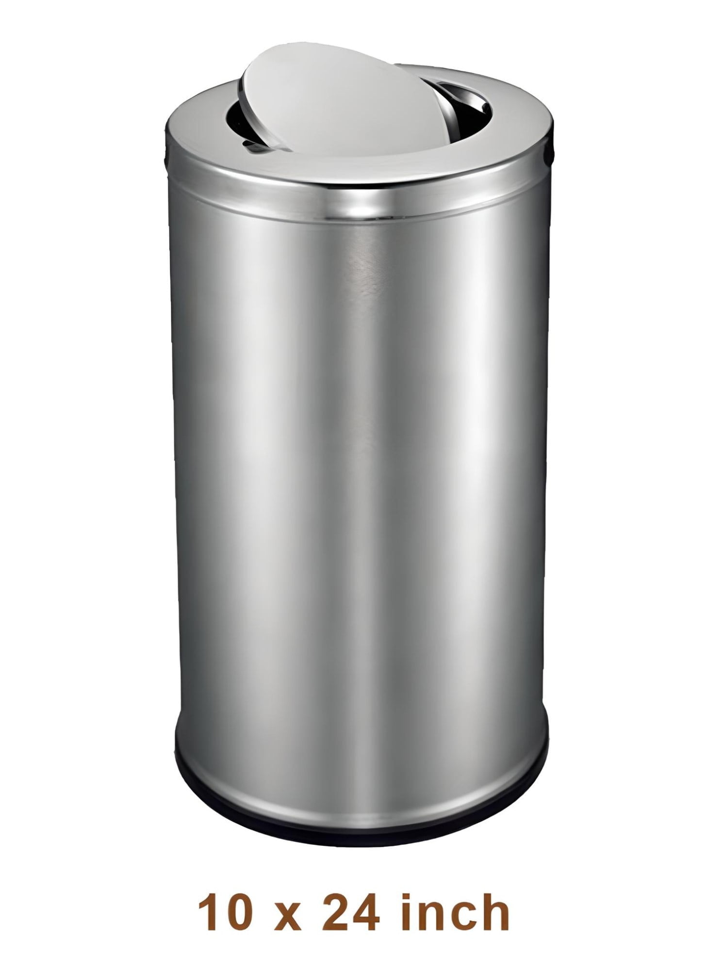 30 Liter Stainless Steel Swing Dustbins Raj Supply Agency